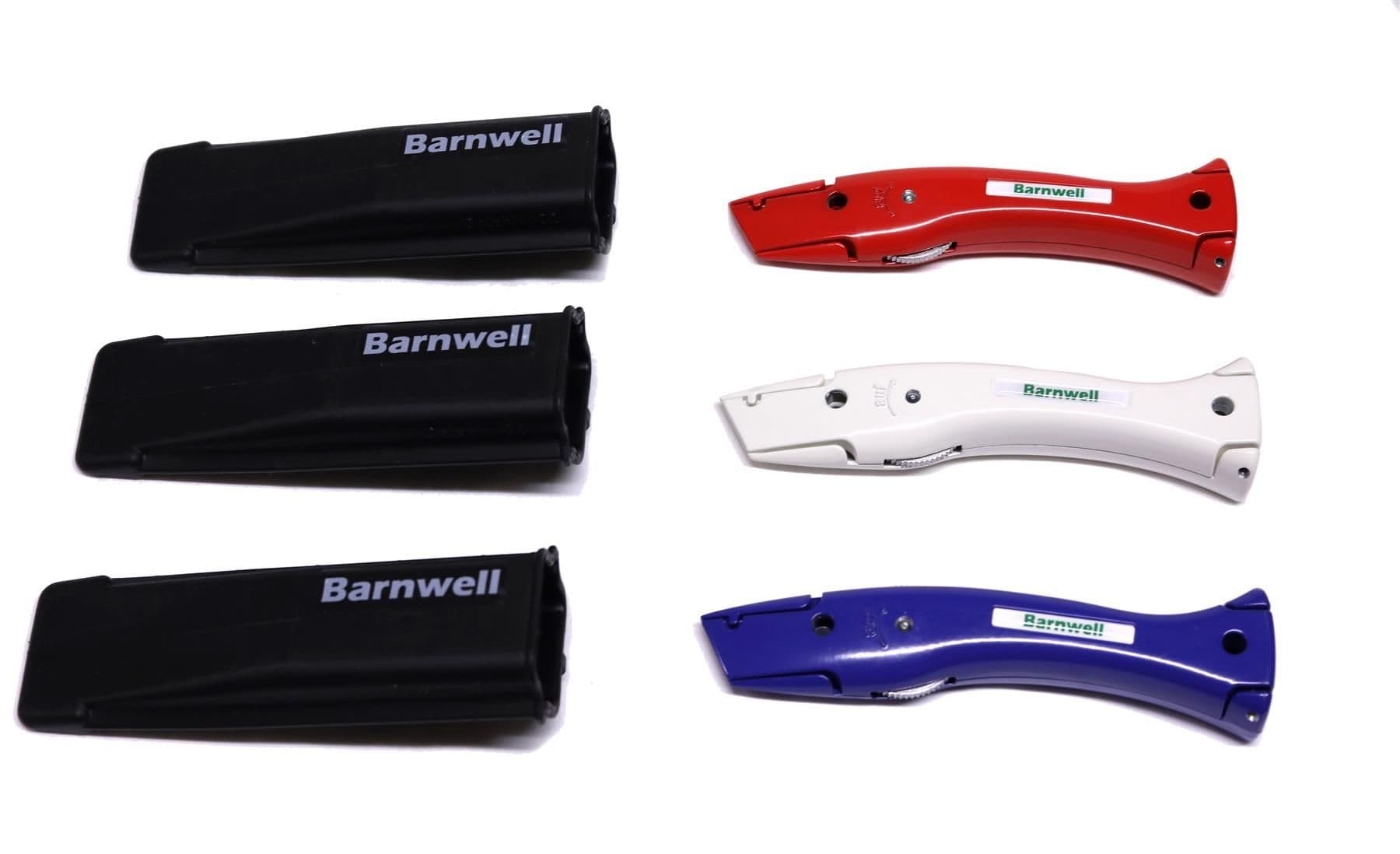 Barnwell Set of 3 Red White Blue Dolphin Knives – Barnwell Tools